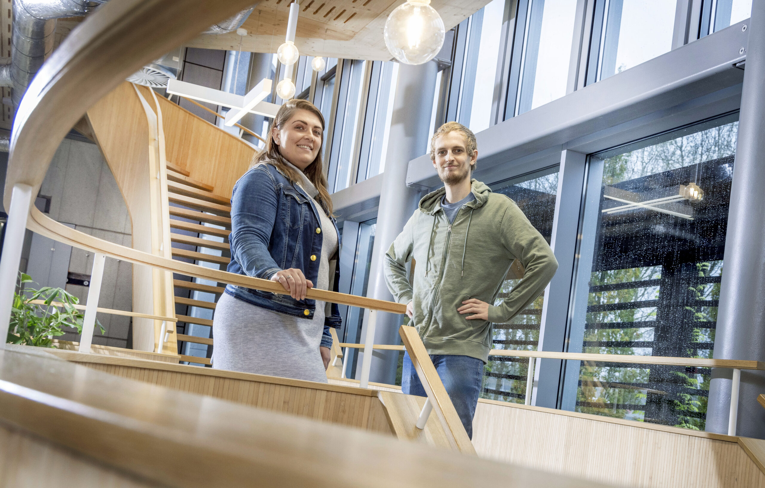 Danél en Keegan, tech-talenten uit Zuid-Afrika